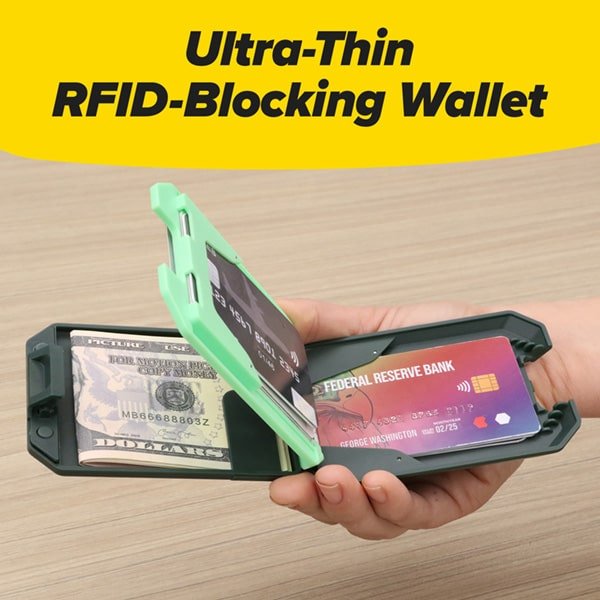 Slim Mint Wallet – BulbHead International
